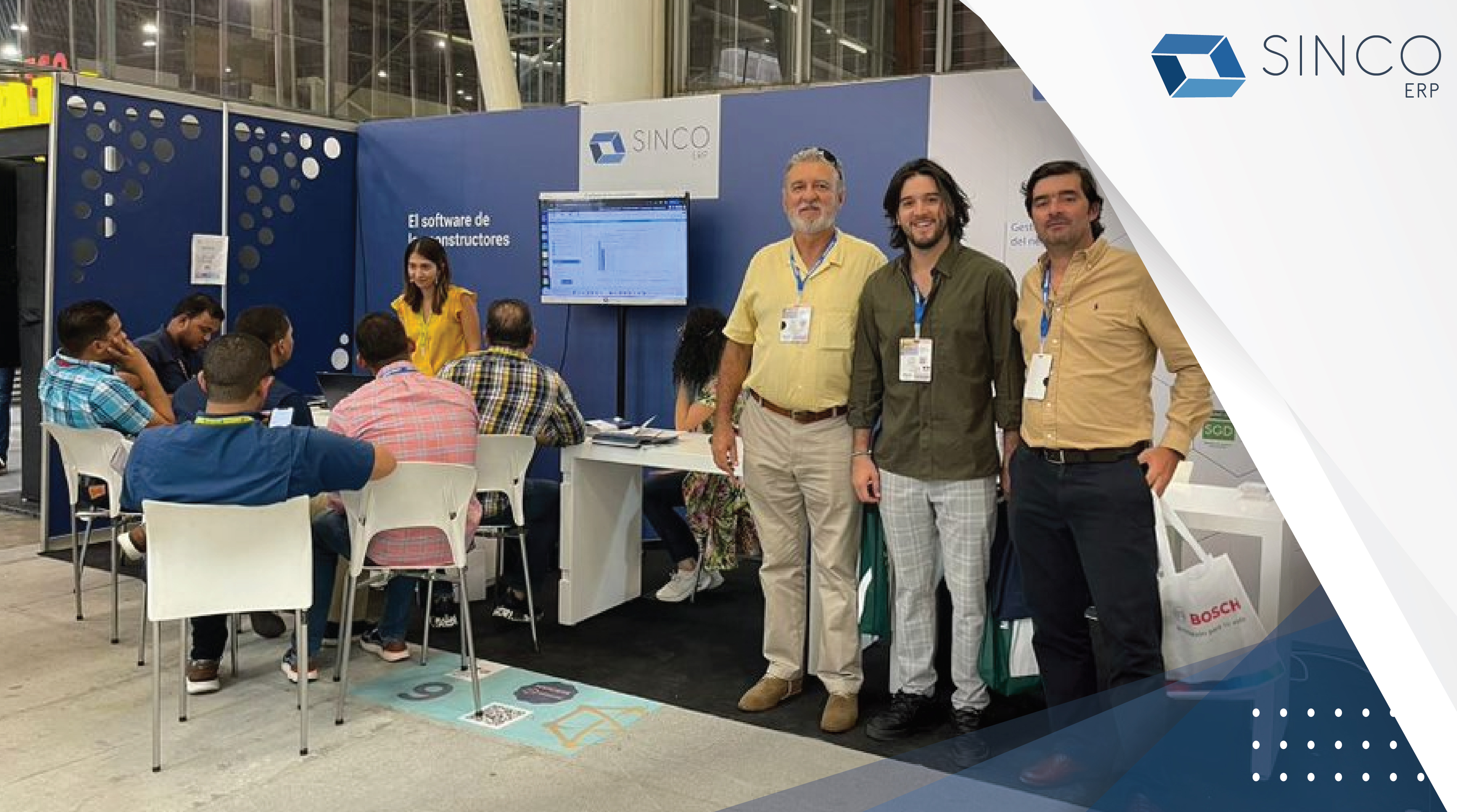 SINCO ERP construyendo experiencias en ExpoCAMACOL 2022